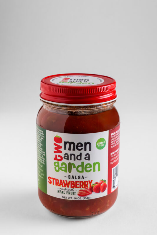 Two Men and a Garden Strawberry Salsa